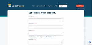 Official Login - Benefitscal